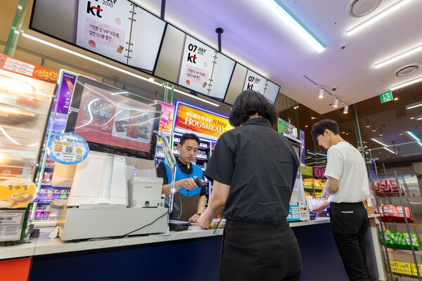 KT, GS리테일 1000여 매장 디지털 광고 플랫폼 구축